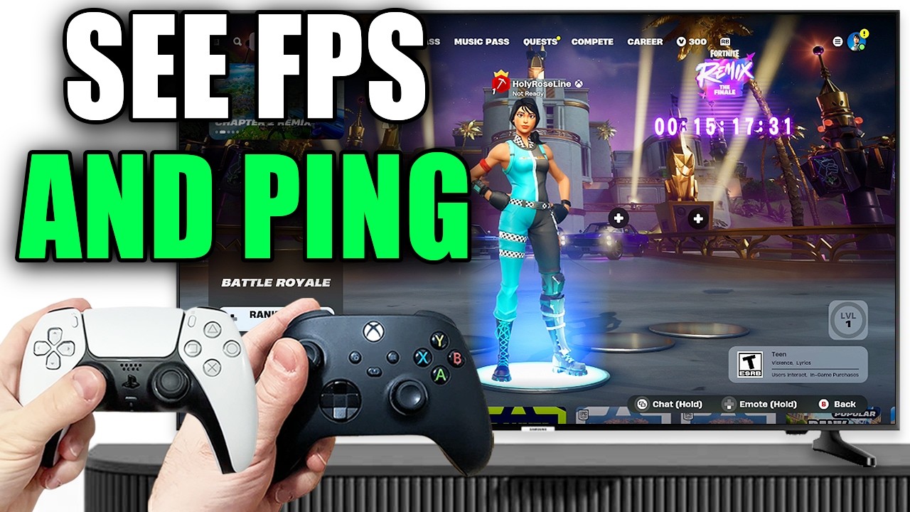 How To See Your FPS & Ping In Fortnite - Easy Guide - YouTube