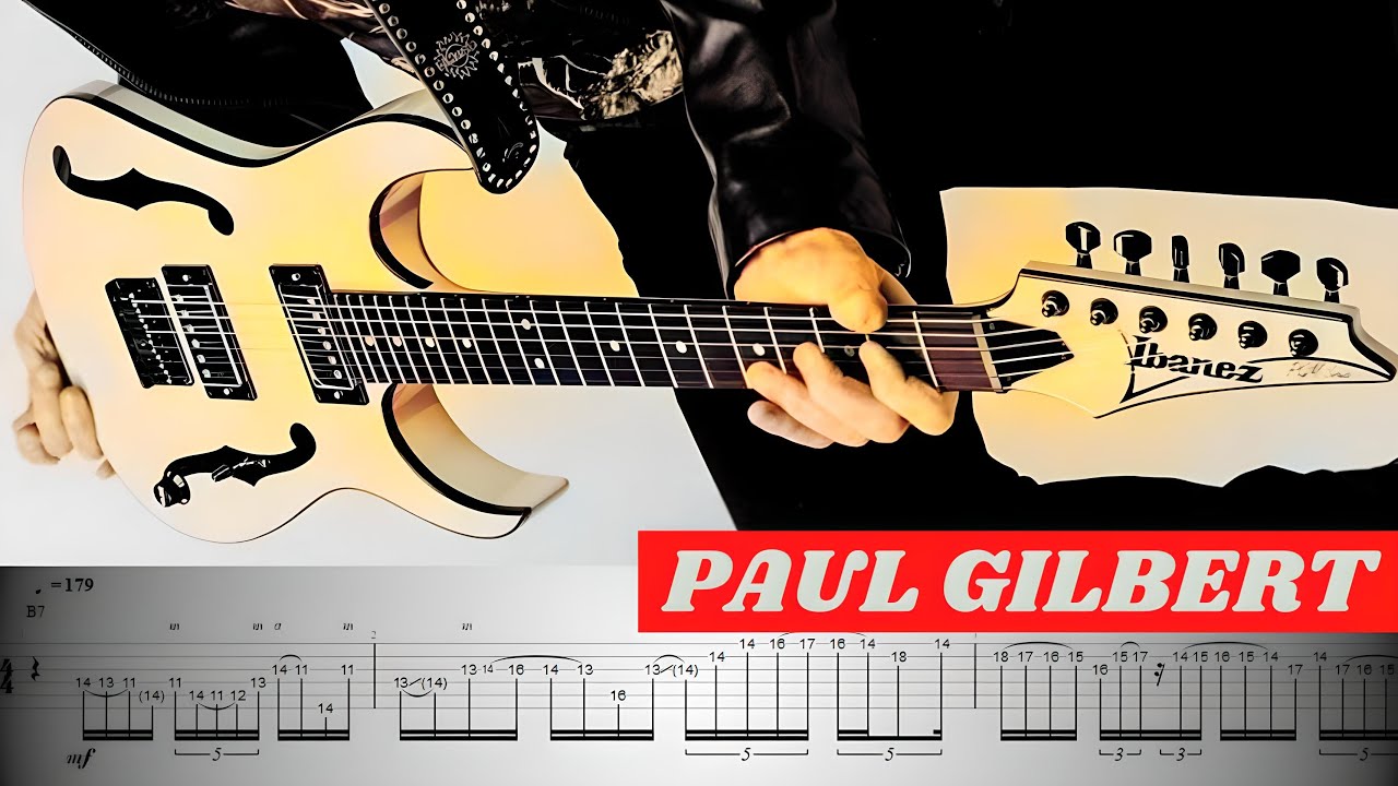What Happens When Your HANDS Are Too BIG For Guitar!!! PAUL GILBERT ...