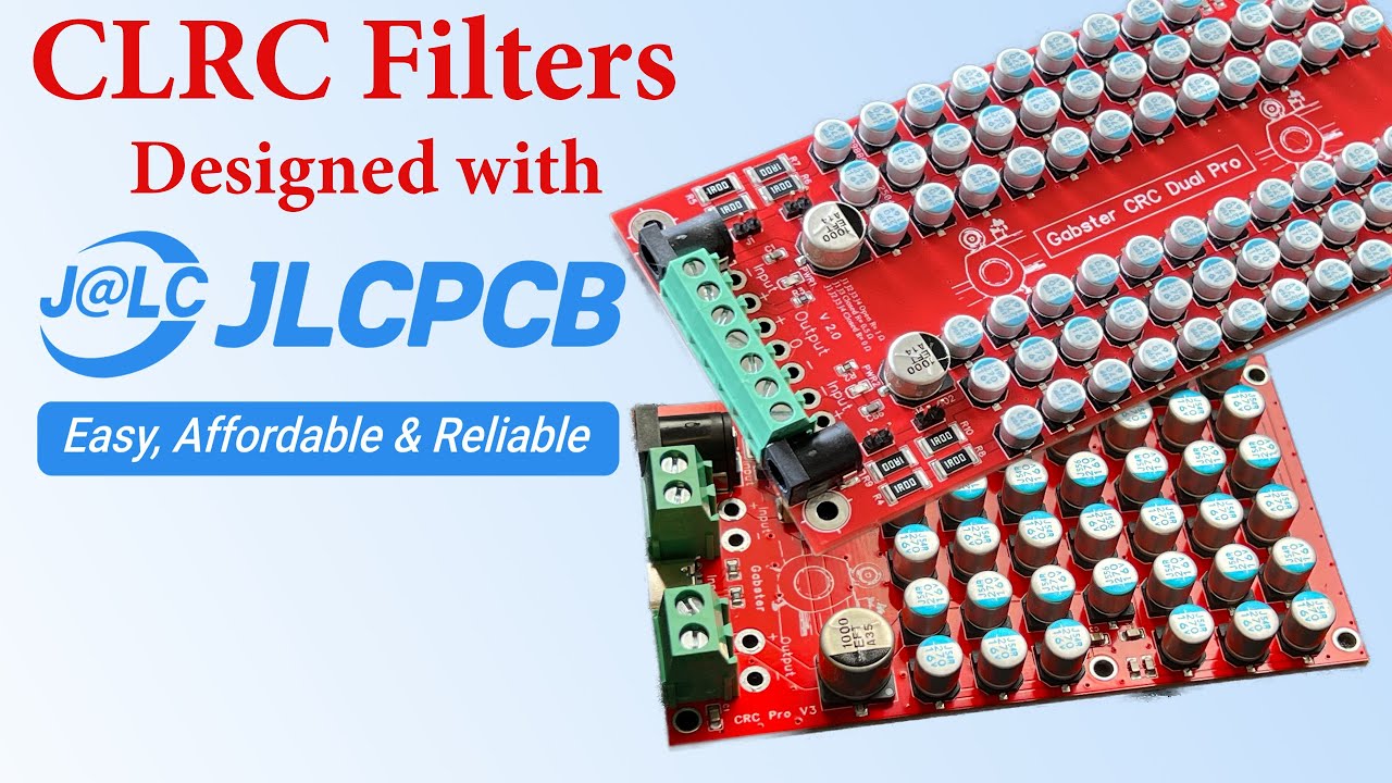 CRC Filters designed with JLCPCB - YouTube