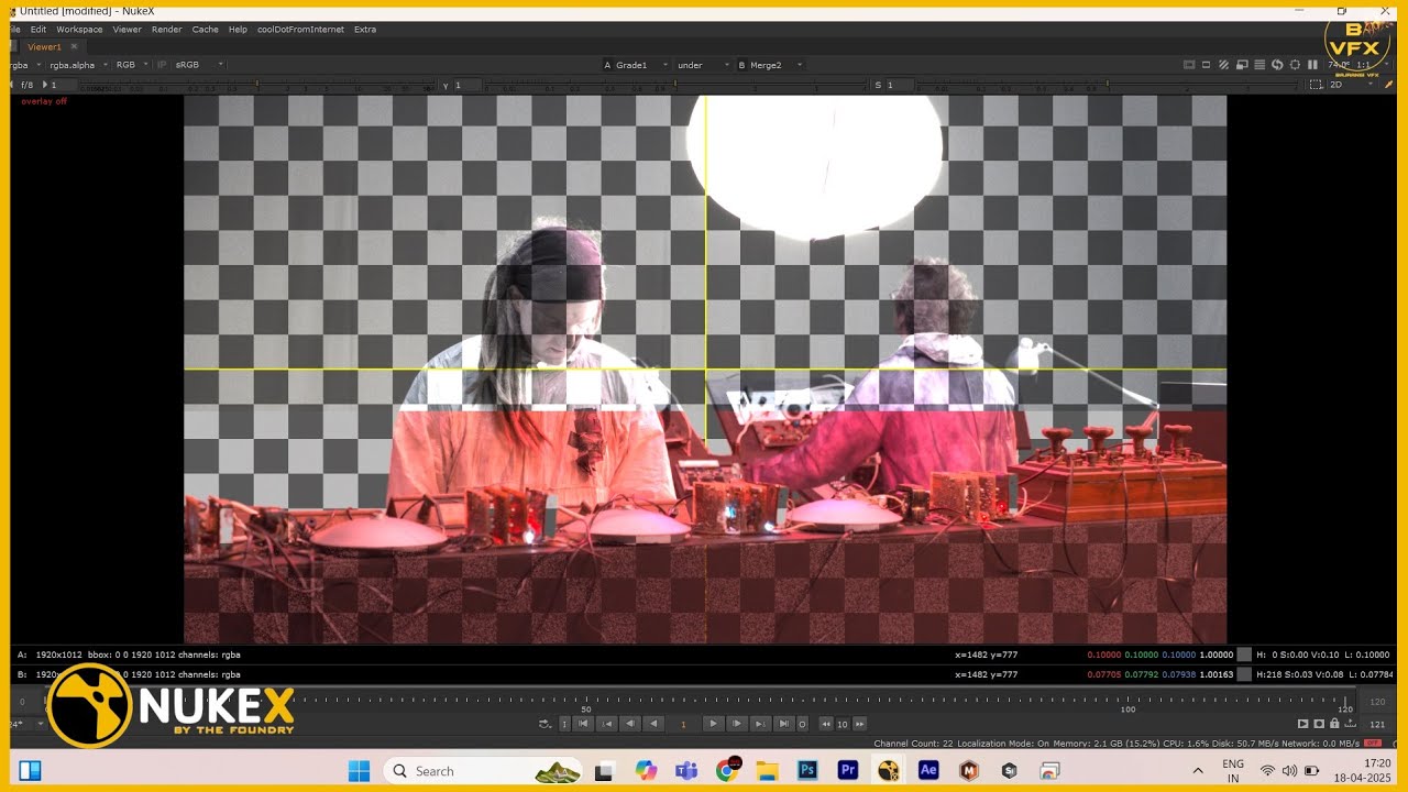 How to create mattes from Soft / Additive Keying in Nuke X | Nuke tips ...