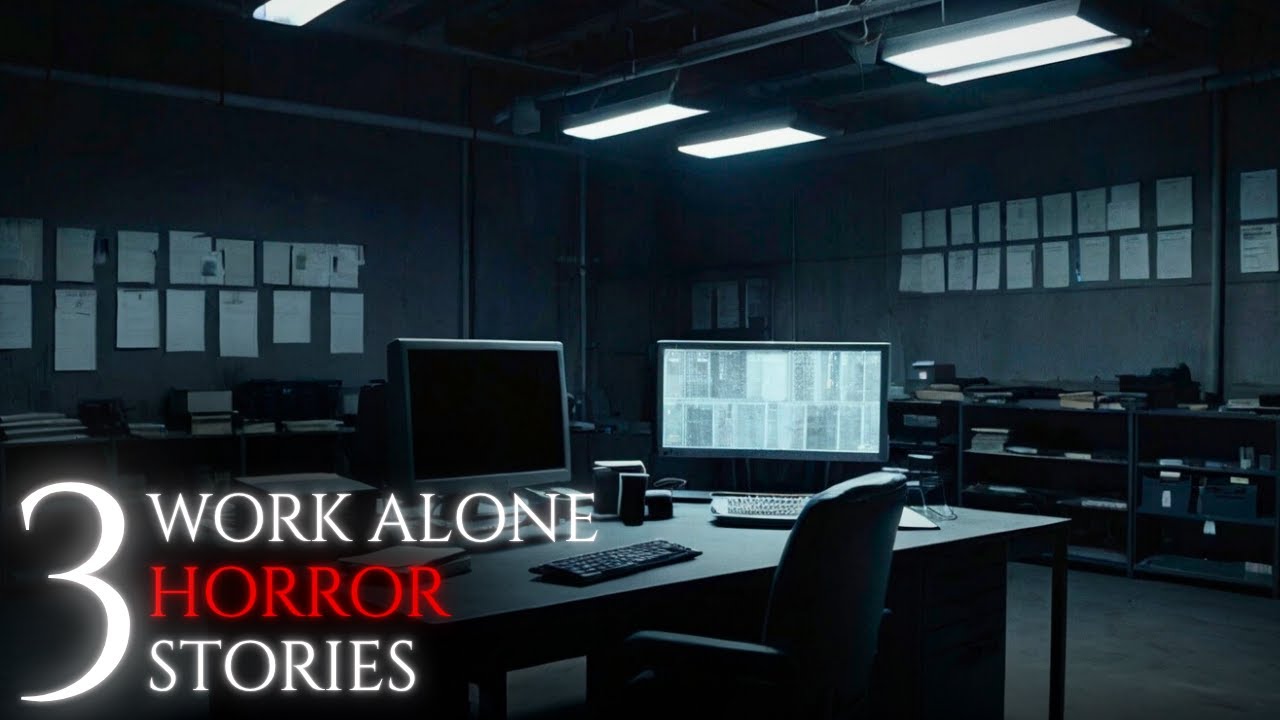 3 TRUE SCARY WORK ALONE HORROR STORIES - YouTube