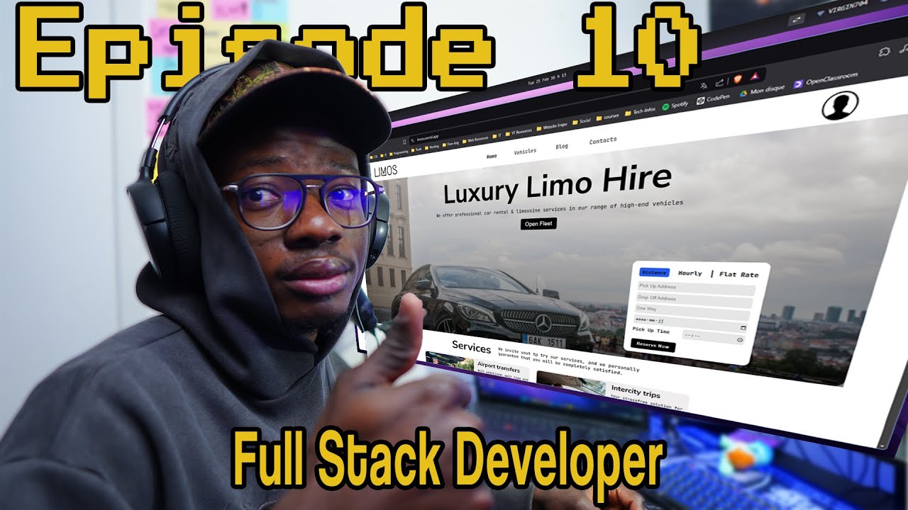 HTML & CSS Projet 01| Épisode #10 FULL STACK DEV - YouTube
