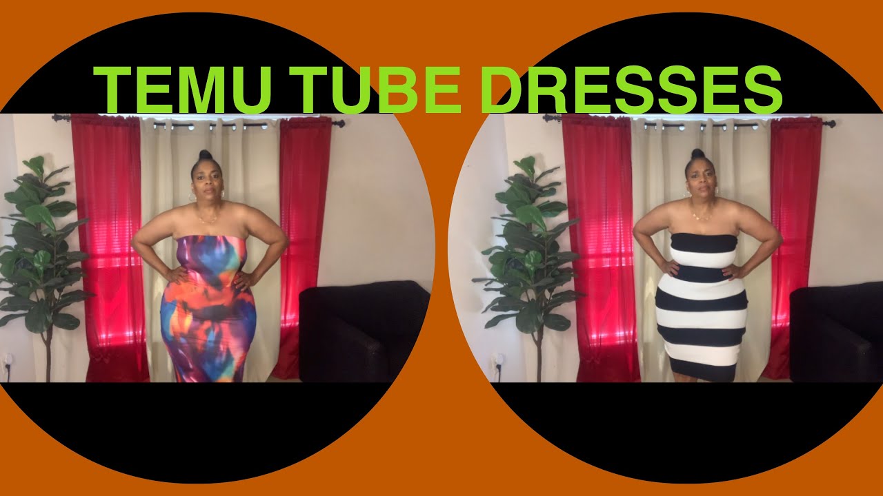 TEMU TUBES HAUL- Curvy Plus Try On - YouTube