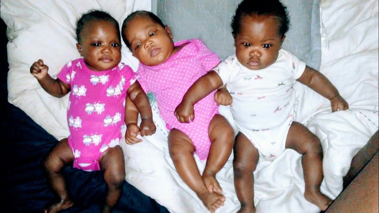 BABIES BONDING | Triplets - YouTube