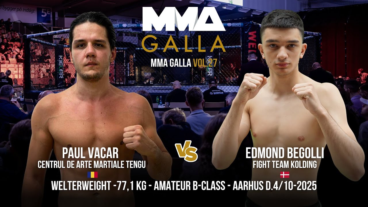 Paul Vacar (Centrul de Arte Martiale Tengu - CC) Vs. Edmond Begolli ...