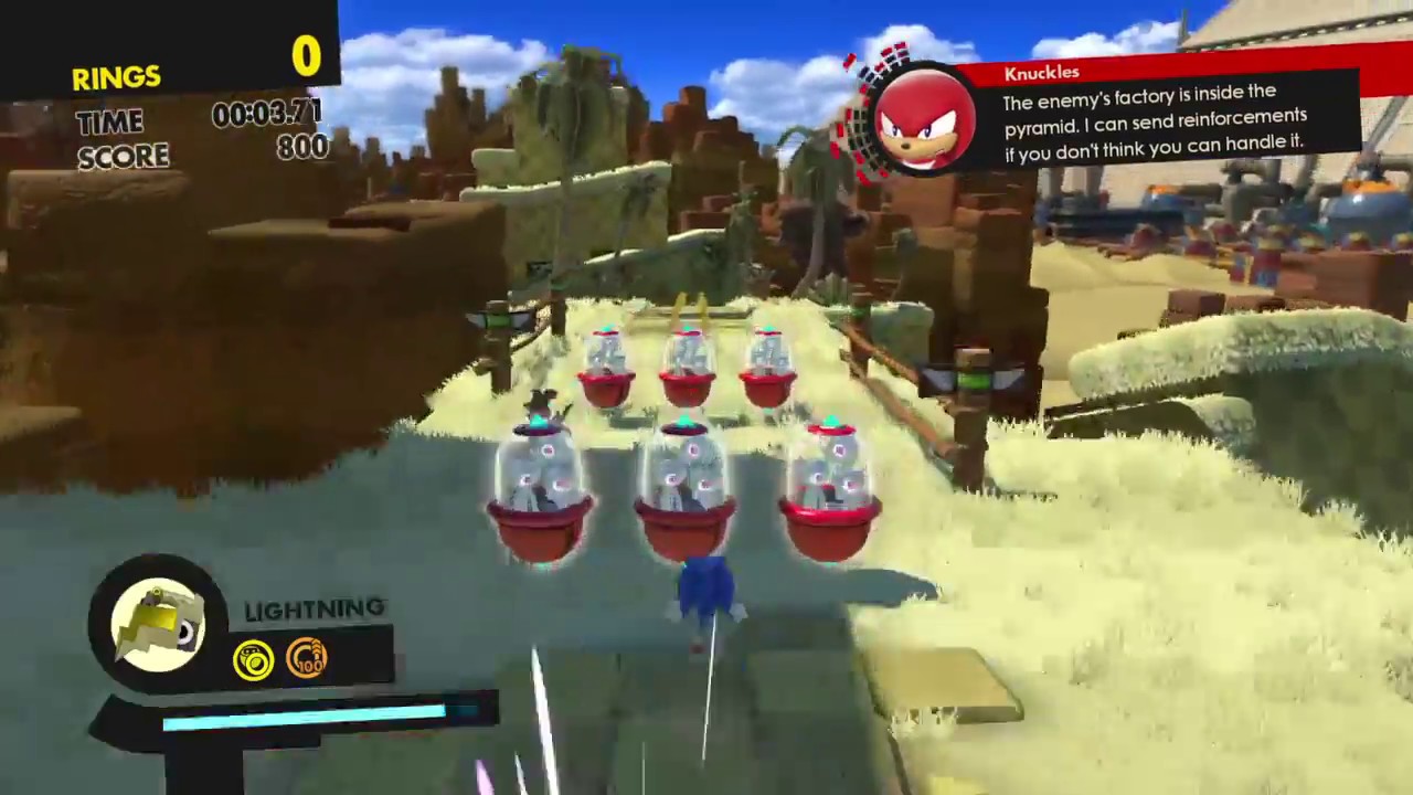 Sonic Forces: Arsenal Pyramid (Super Sonic) [720p HD] - YouTube