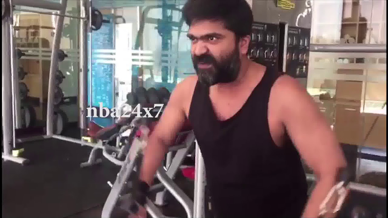 Simbu's Massive workout for Mani Ratnam's Next film | nba 24x7 - YouTube