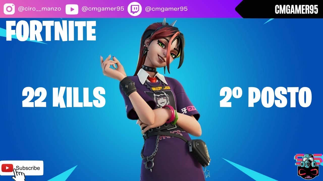 FORTNITE - SKIN HELSIE 22 KILS - 2º POSTO - YouTube
