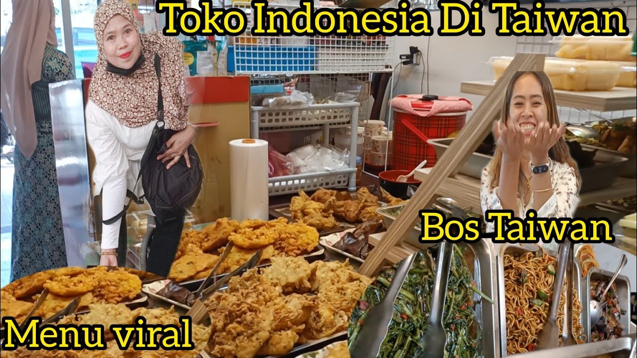 Menu viral Sayur tumis kangkung Menu komplit di toko Indonesia Taiwan ...
