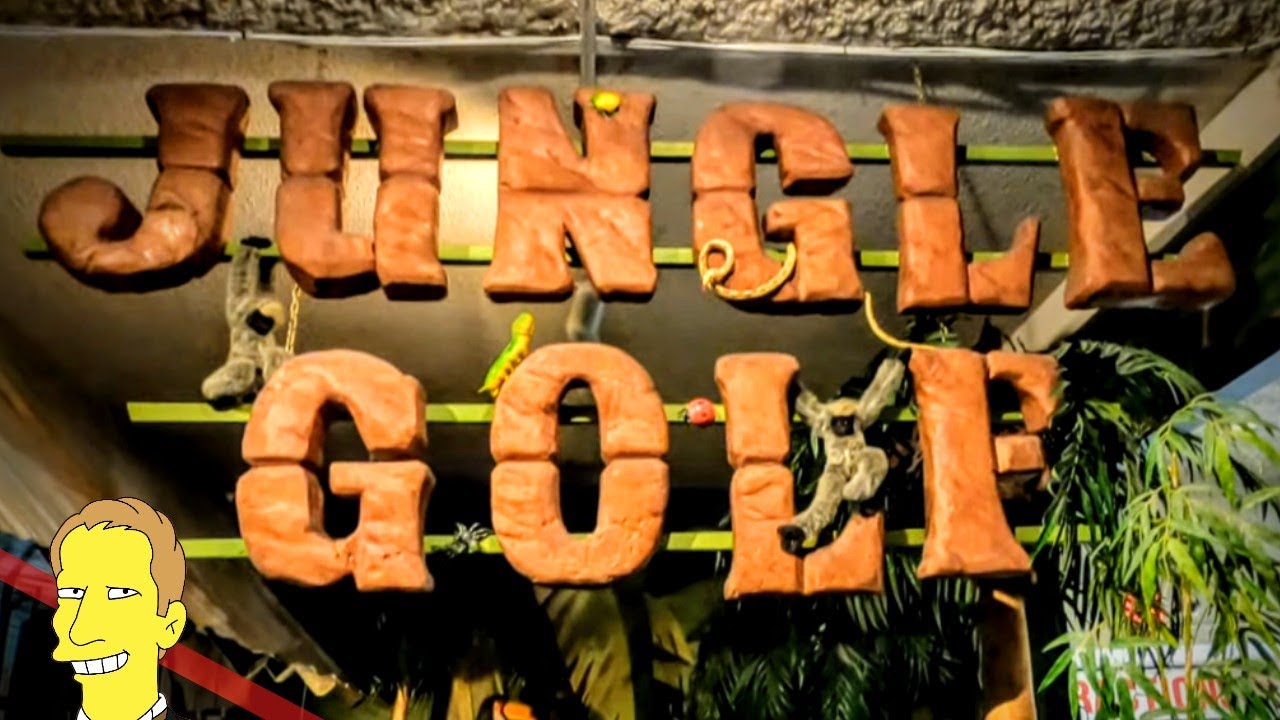 CASTLE FUN PARK MINI GOLF: Jungle Adventure - YouTube