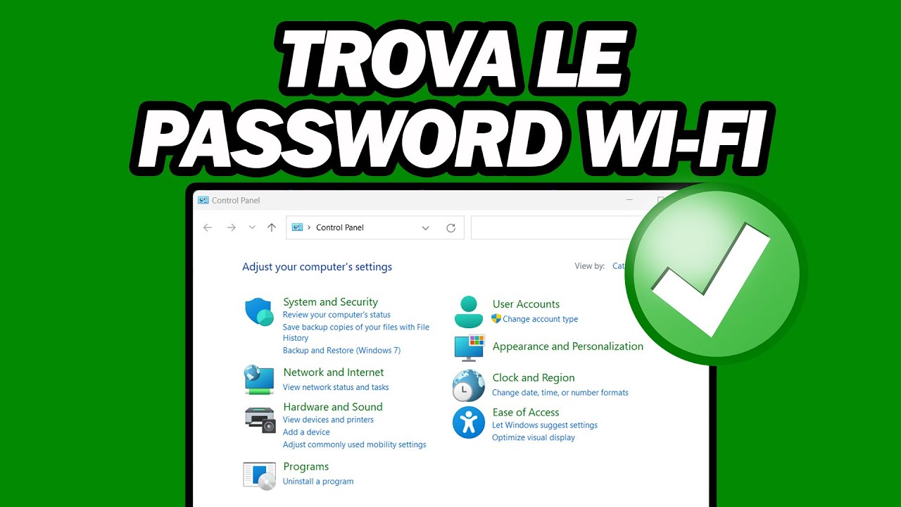 Come Trovare Le Password Wi Fi Salvate in Windows 11 | Passo dopo Passo ...