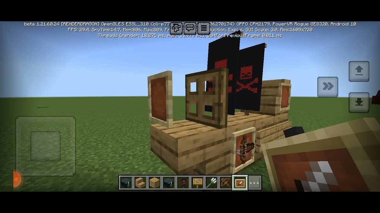 tutorial membuat kapal di Minecraft (game Minecraft) - YouTube