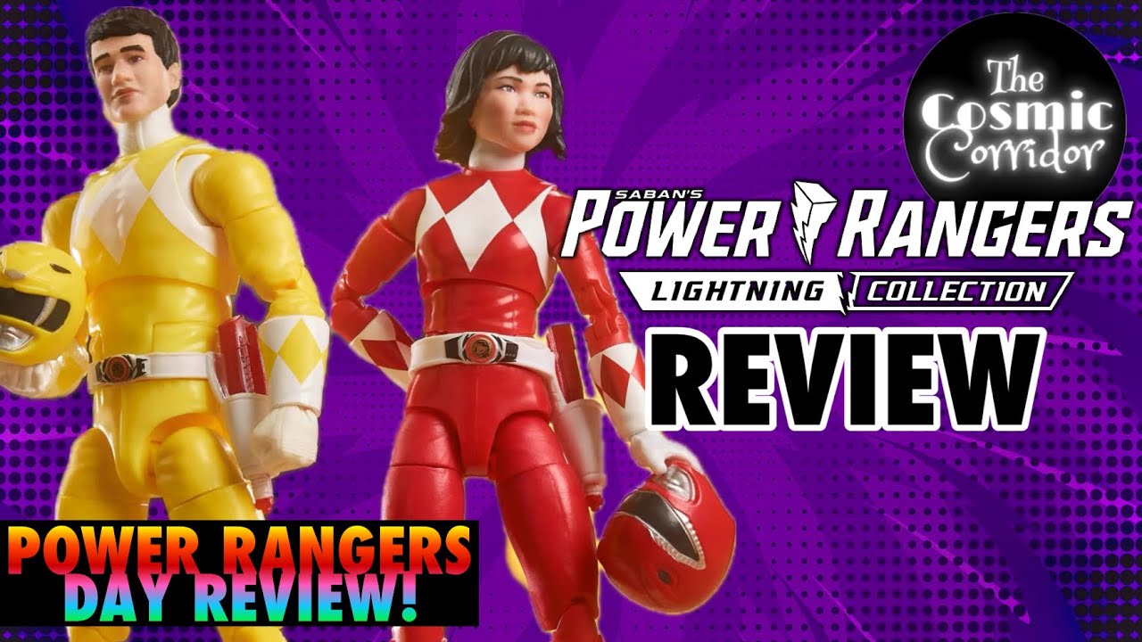 'BOOM! Studios' Red & Yellow! | Power⚡️Rangers Lightning Collection 2 ...