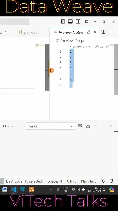 ViTech Talks | Pattern printing part-1 |#vitechtalks #azure #azureintegration #mulesoft # ...