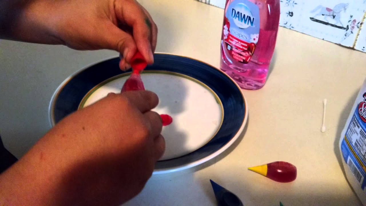 #Sickness Jk cool food color science experiment - YouTube