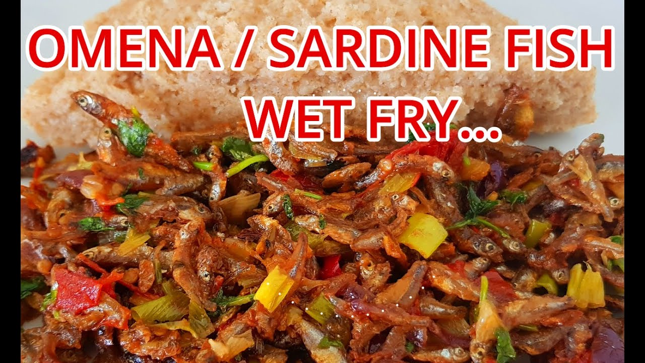 Easy way to Make Tasty and delicious Omena/Silver Cyprinid - YouTube