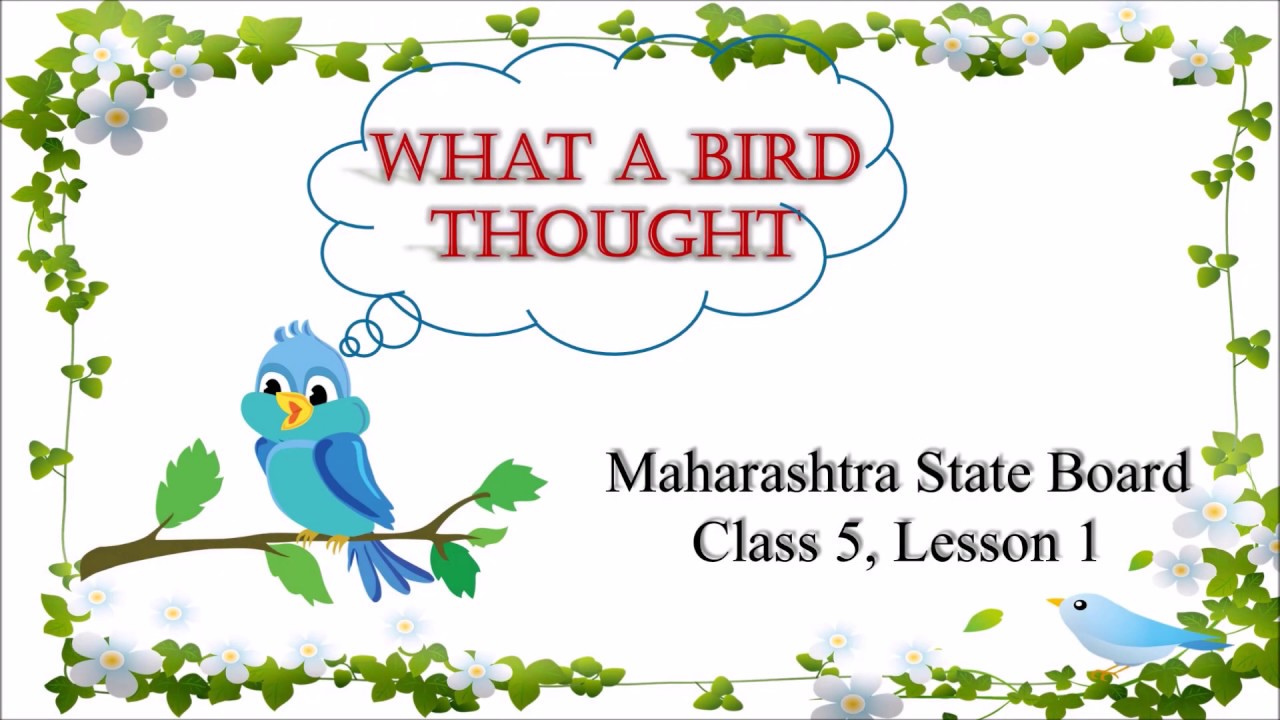What A Bird Thought Poem Of Class 5 English Hindi Explanation what-a-bird-thought-poem-of-class-5-english-hindi-explanation