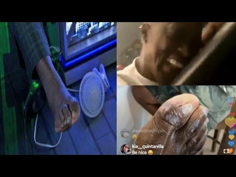 Boosie Couldn't Stop Laughing At Shaqs Feet On Instagram Live