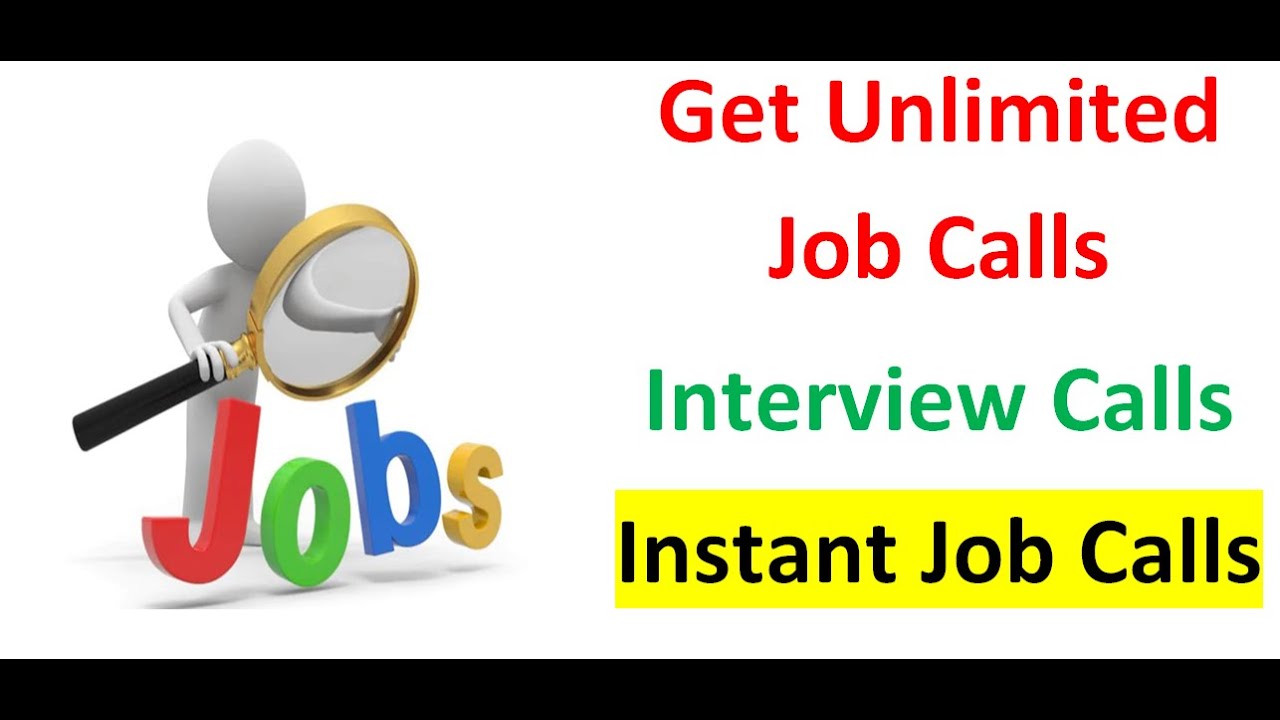 How to get Interview calls | How to get Job | How to get job in Private ...