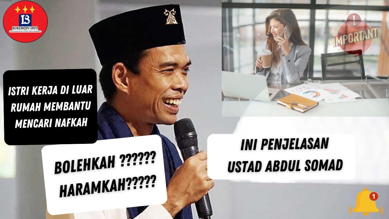 Hukum Wanita Kerja Di luar Rumah seperti laki laki, Haram?? Ini ...