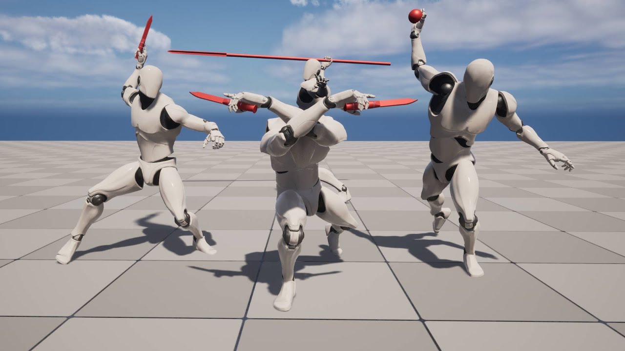 Cool Throwing Combat Animations - YouTube