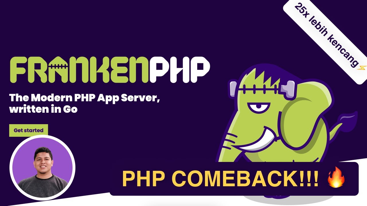 FRANKENPHP, PROGRAMMER PHP NGUMPUL🧑‍💻⚡️ - YouTube