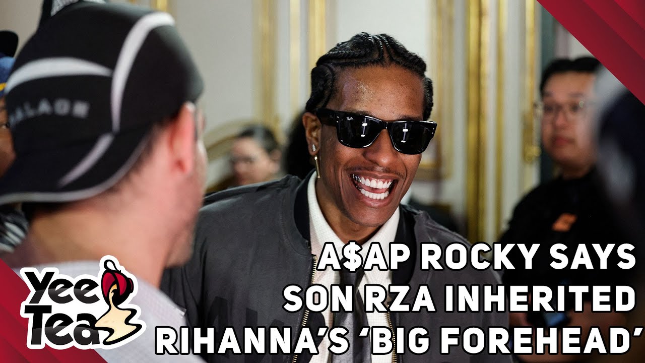 A$AP Rocky Says Son RZA Inherited Rihanna’s ‘Big Forehead’ + More - YouTube