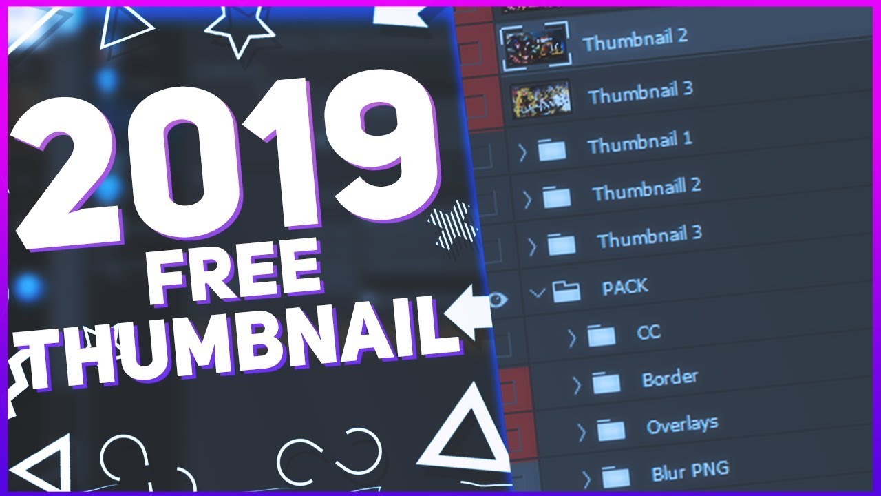 Free Thumbnail and GFX Pack (2020) - YouTube