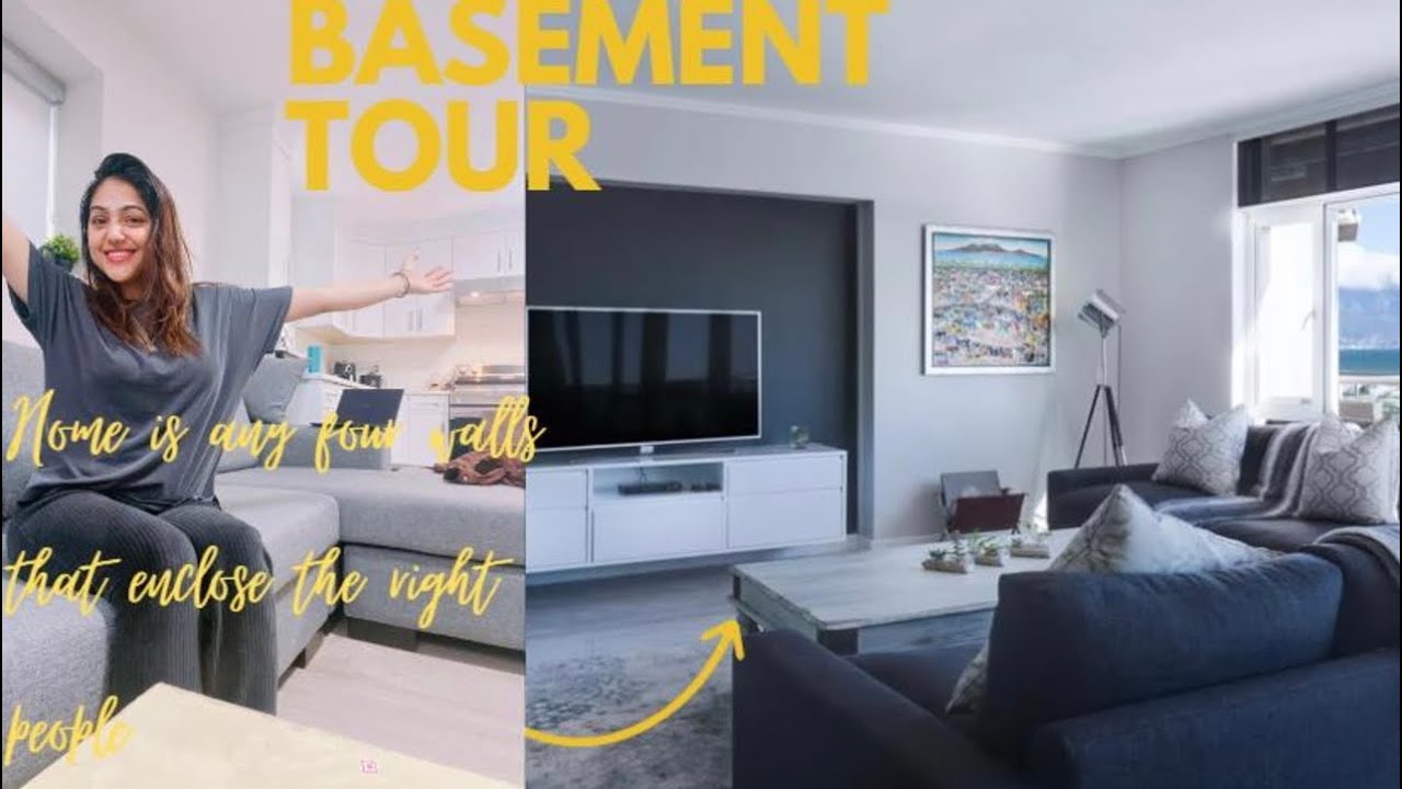 My Basement tour in Canada || Surrey- British Columbia|| - YouTube