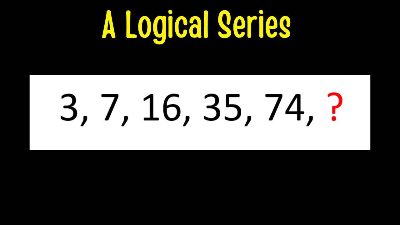 A Logical Series - YouTube
