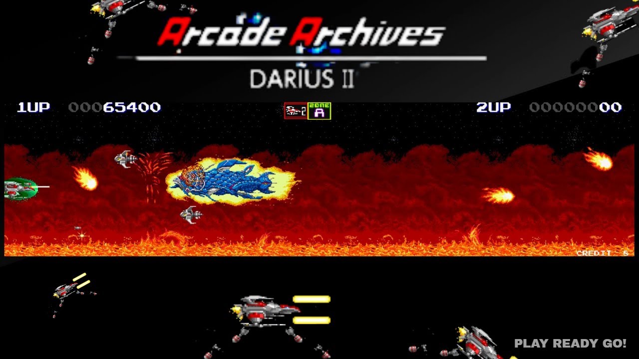 Arcade Archives DARIUS II - PLAY READY GO! - YouTube