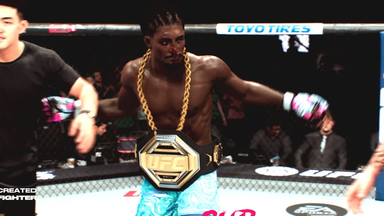 UFC 5 Career Online - 5 Rounds for the Belt! - YouTube