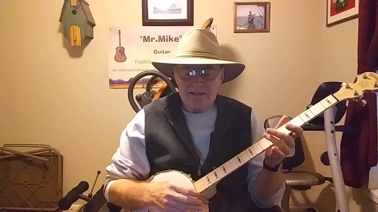 Mr. Mike 2 finger banjo ( Tulsa Time ) - YouTube