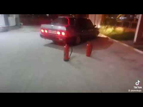 Benzinlikte Tofaş Doğan Slx Egzoz Şov