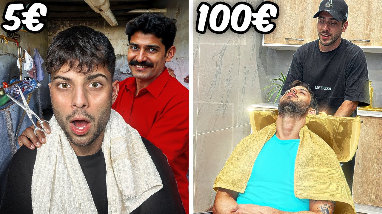 5€ VS 100€ ΚΟΥΡΕΜΑ ΣΤΑ ΣΚΟΠΙΑ ΚΑΙ ΜΕΤΑ ΣΤΗ ΘΕΣΣΑΛΟΝΙΚΗ😱💈 - YouTube
