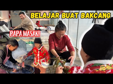 BANTU MAMA MERTUA BUNGKUS BAKCANG DAN SEKELUARGA MASAK BARENG BAHKAN PAPA MERTUA JUGA BISA! 🤭❤️