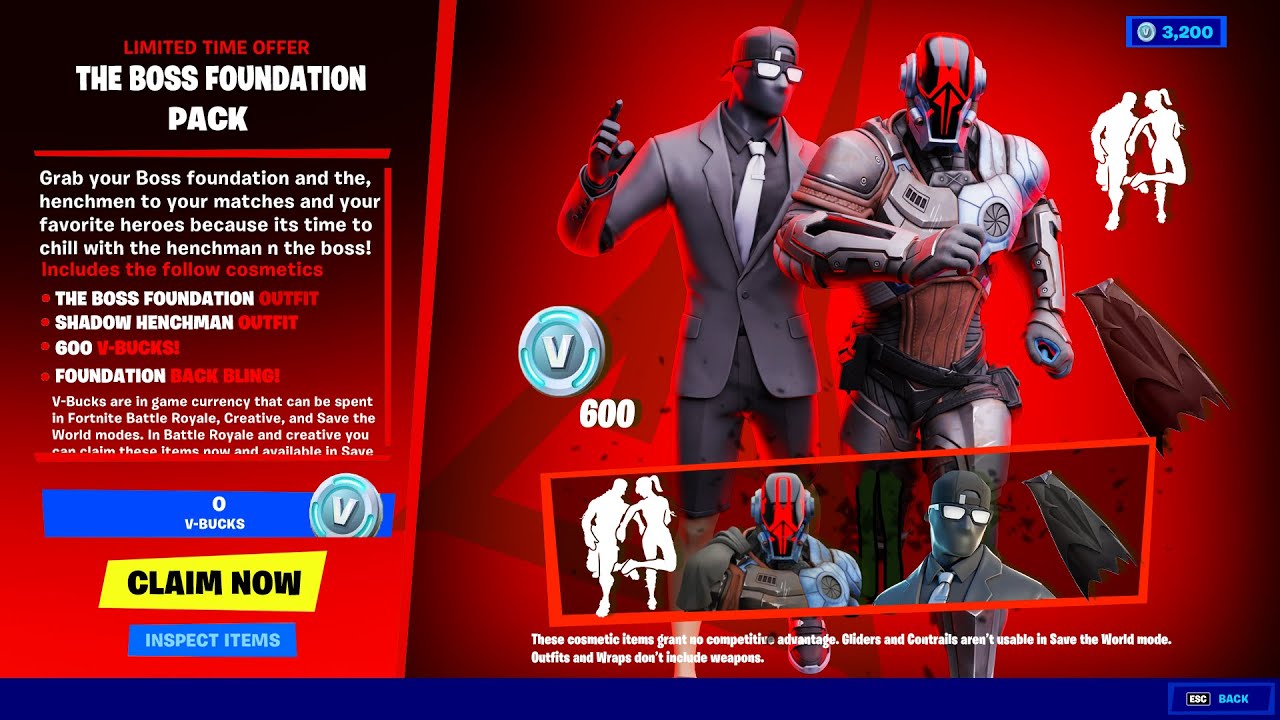 CLAIM FREE BUNDLE NOW IN FORTNITE UPDATE - YouTube