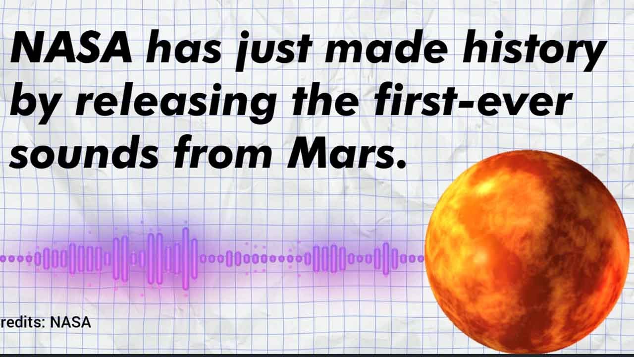 NASA Releases First Ever Sounds from Mars Hear the Red Planet's Winds ...