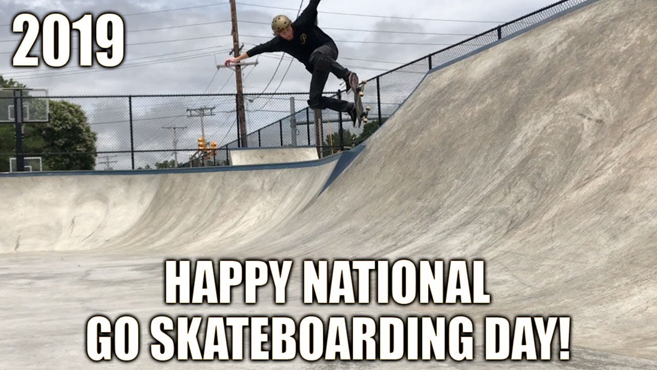 Happy National Go Skateboarding Day 2019! | FIRST HUBBA BOARD SLIDE ...