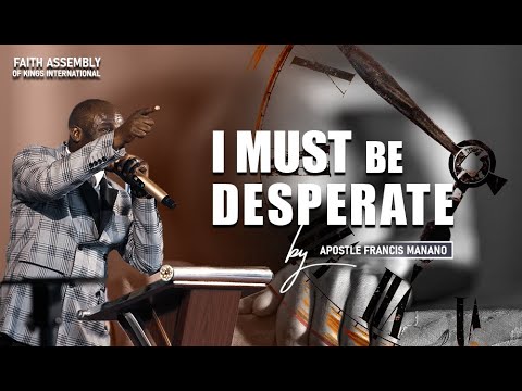 I MUST BE DESPERATE - YouTube