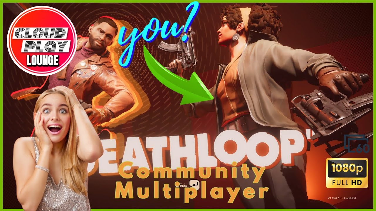 Nur für euch: DEATHLOOP - Cloudplay Lounge - Community Multiplayer - YouTube
