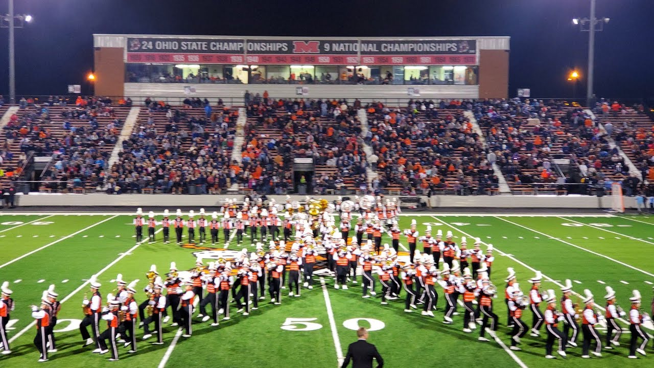 Massillon Tiger Swing Band 2019 Seniors night show - YouTube