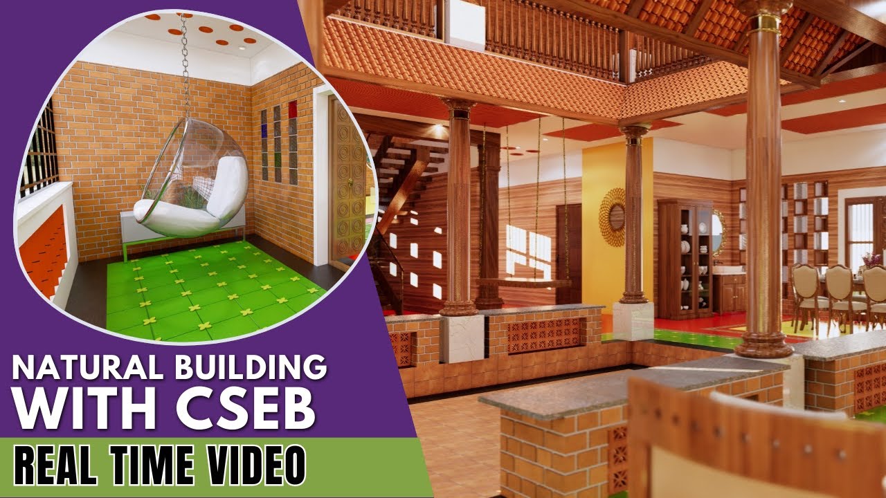 CSEB Natural Building: Home Tour of Earth Friendliness - YouTube
