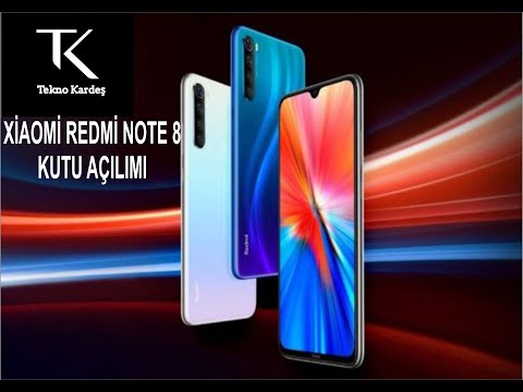 Xiaomi Redmi Note 8 Kutu Açılımı