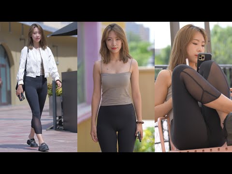 [4K 60FPS] Chinese Model #11 Street Fashion | 중국 모델 #11 길거리 패션 | 中國模特 #11 街拍