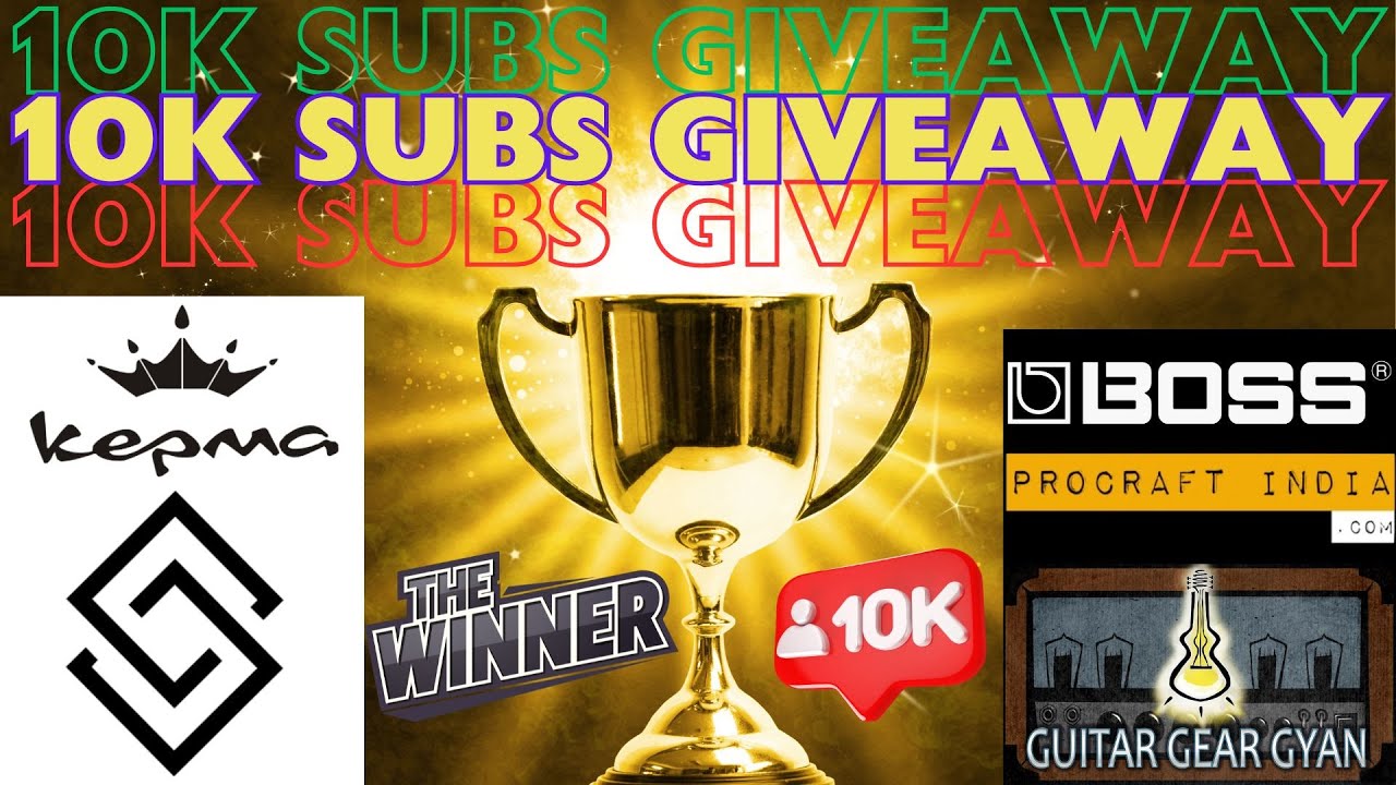 10k Subs Giveaway Winners Announcement - YouTube