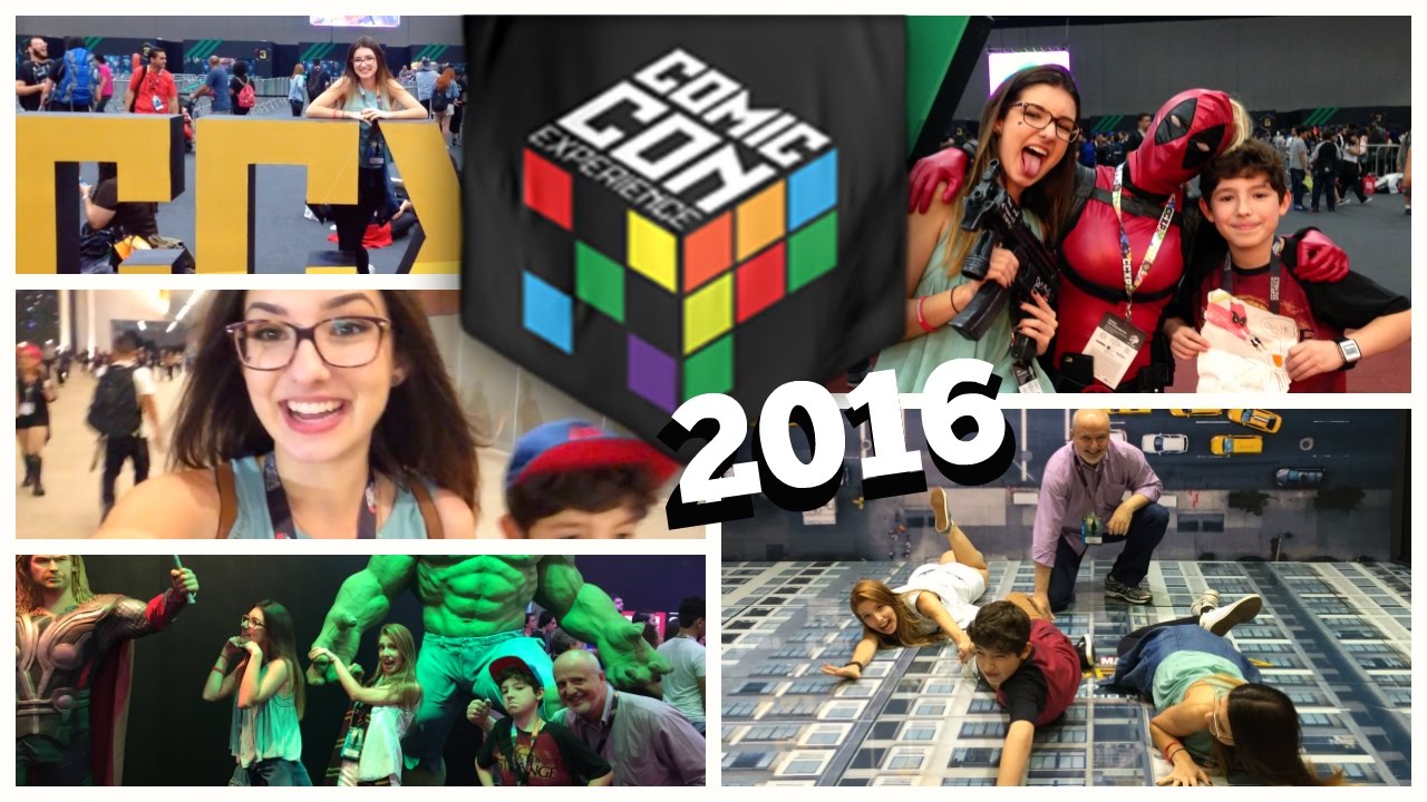 FOMOS NA COMIC CON EXPERIENCE 2016! || +Comprinhas #CCXP - YouTube