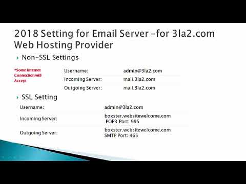 Outlook 2007 Email Configuration SSL and Normal and Webmail Access ...