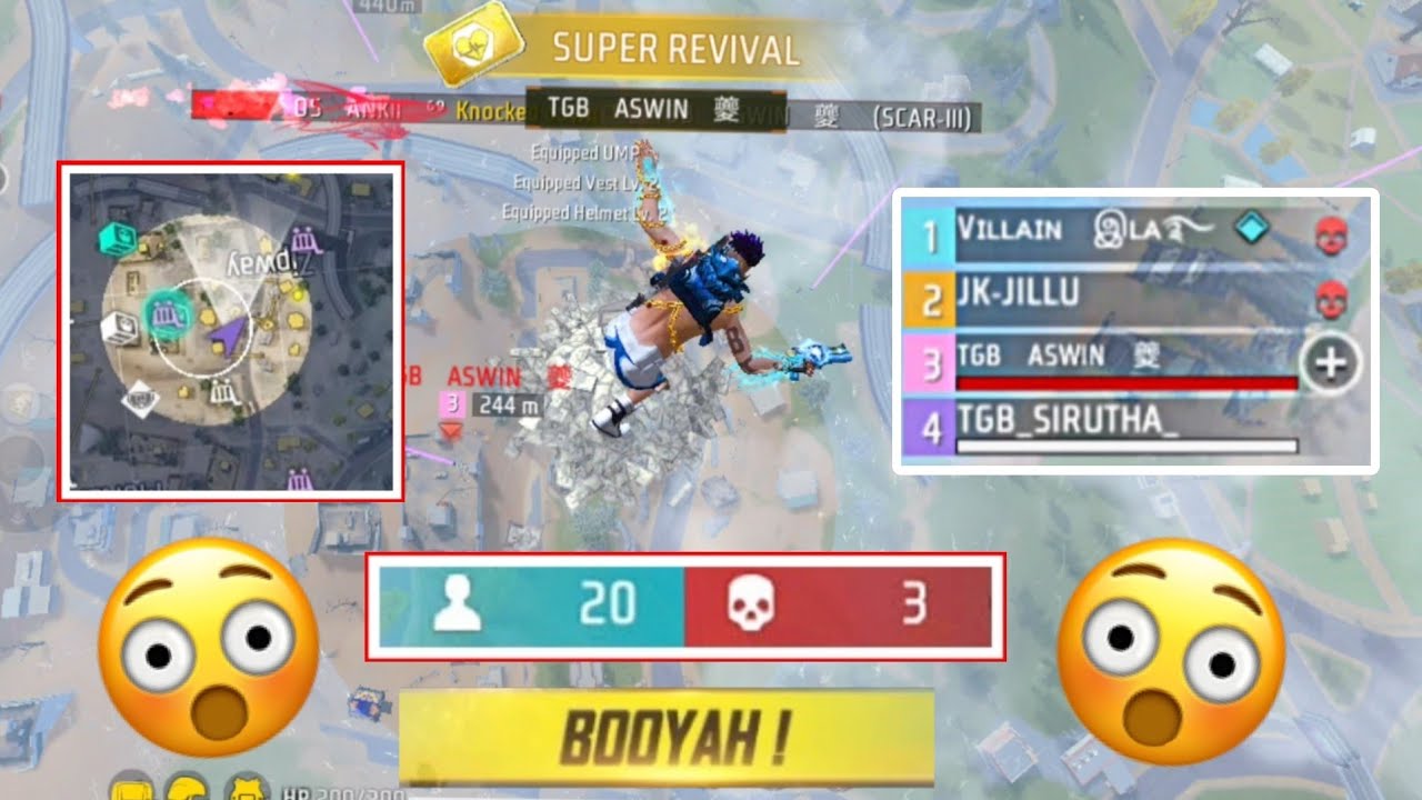 Unbelievable 1v4 Clutch In Free Fire Last Zone! Insane Gameplay | Watch Me Dominate the ...