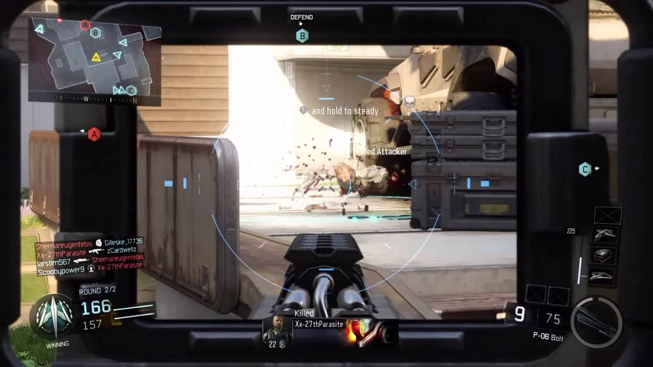 Call Of Duty: Black Ops 3 Beta gameplay. Burst Sniper, Spectre, Ripper ...
